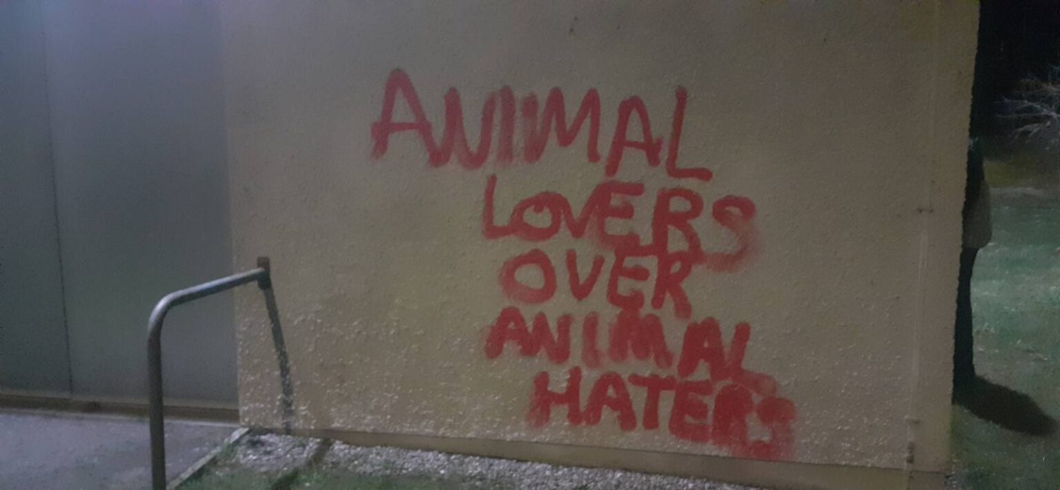 NATURESCOT WINDOWS AND WALLS TARGETED AGAIN BY ACTIVISTS IN RETALIATION ...